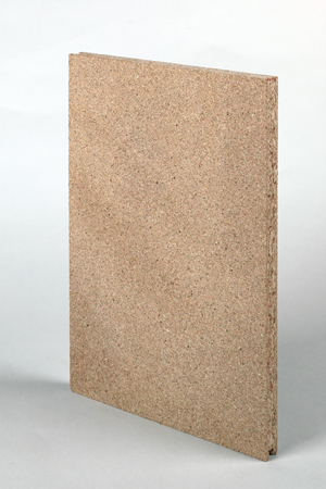 Tablero de partículas de madera aglomerado con bajo grado de ...