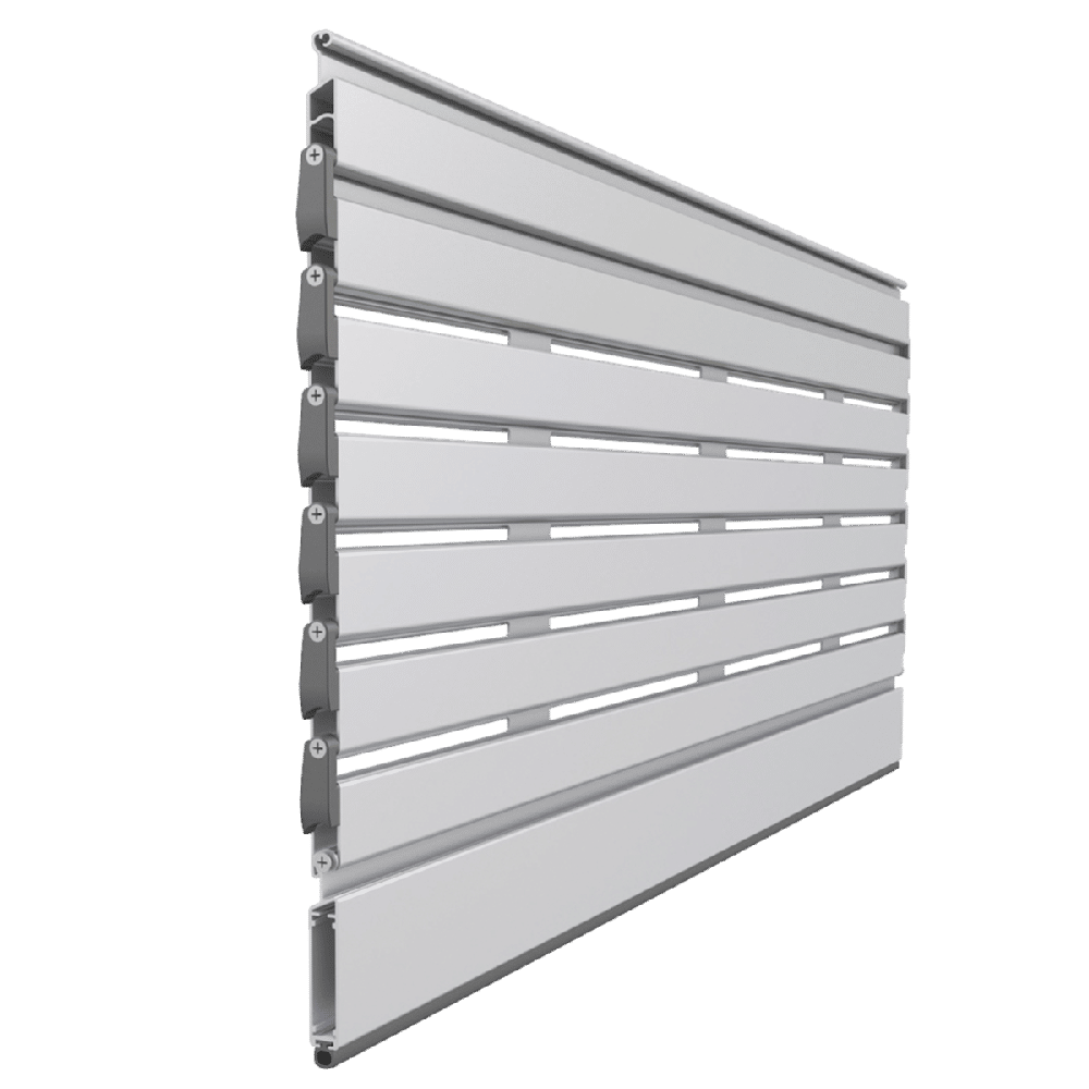 Persiana enrollable de aluminio extrusionado, PS-25 R de Saxun. Espesor ...