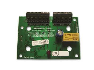 Módulo interface de salida por relé, referencia RIM 800 de Zettler. Sin ...