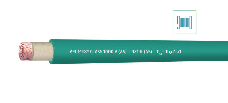Cable AFUMEX Class 1000 V (AS) RZ1-K (AS) Cca-s1b,d1,a1 1x95 BOBINA ...