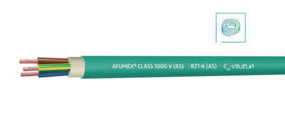 Cable AFUMEX Class 1000 V (AS) RZ1-K (AS) Cca-s1b,d1,a1 2x2,5 ROLLO ...
