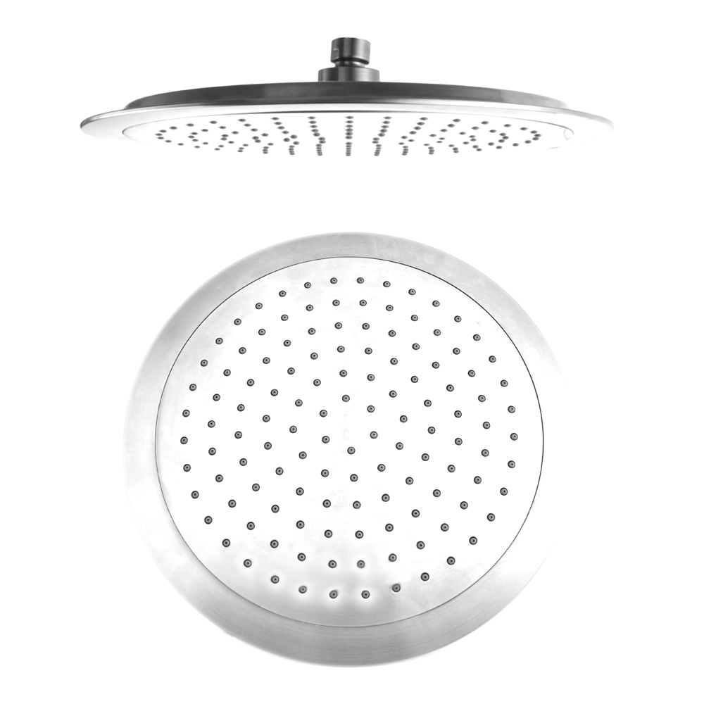 Rociador de ducha XL extraplano Ø300mm, níquel cepillado de Ramón Soler ...