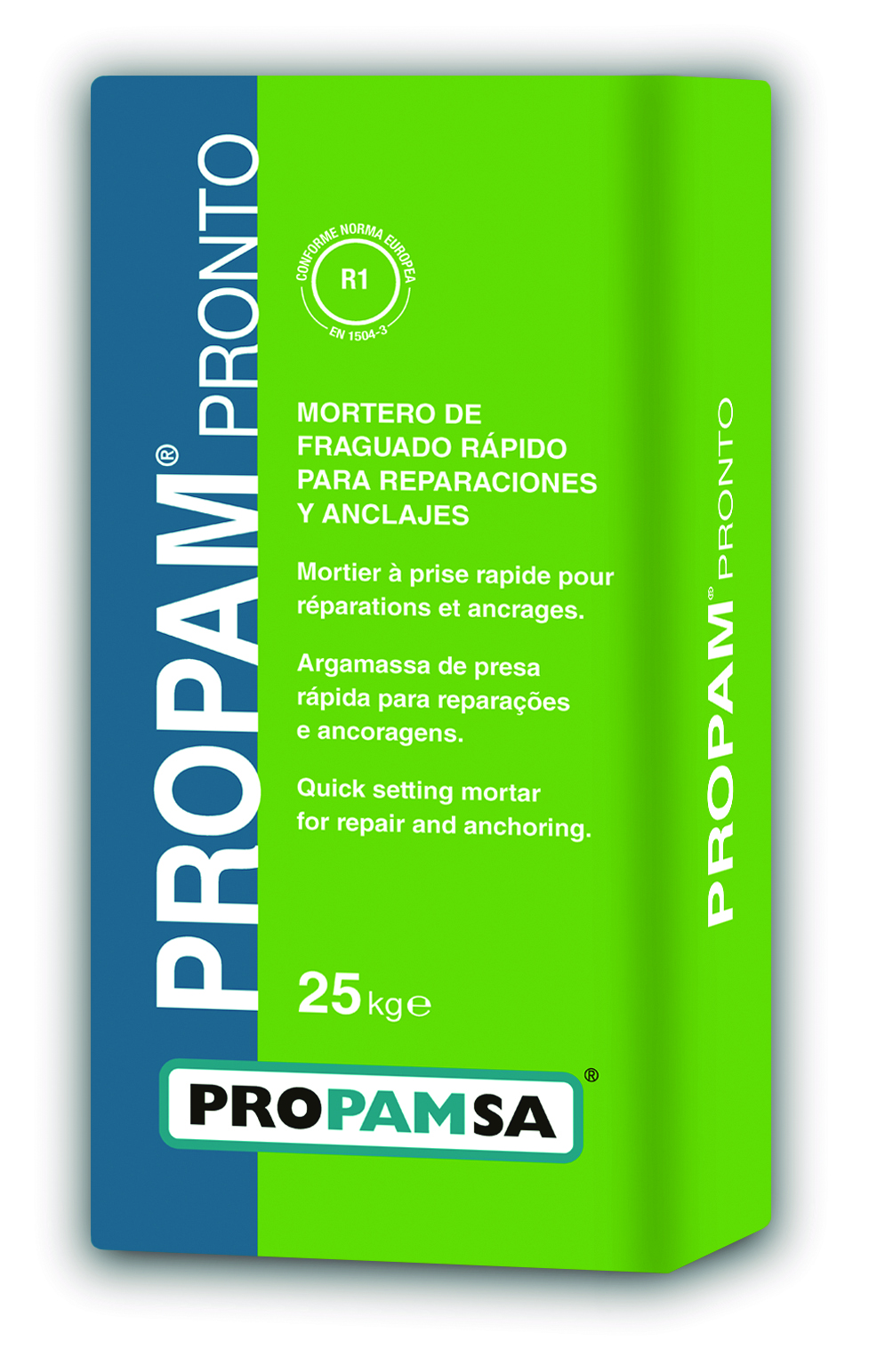 Mortero de fraguado rápido, para reparaciones y anclajes, PROPAM® TECH PRONTO de Molins - MOLINS ...