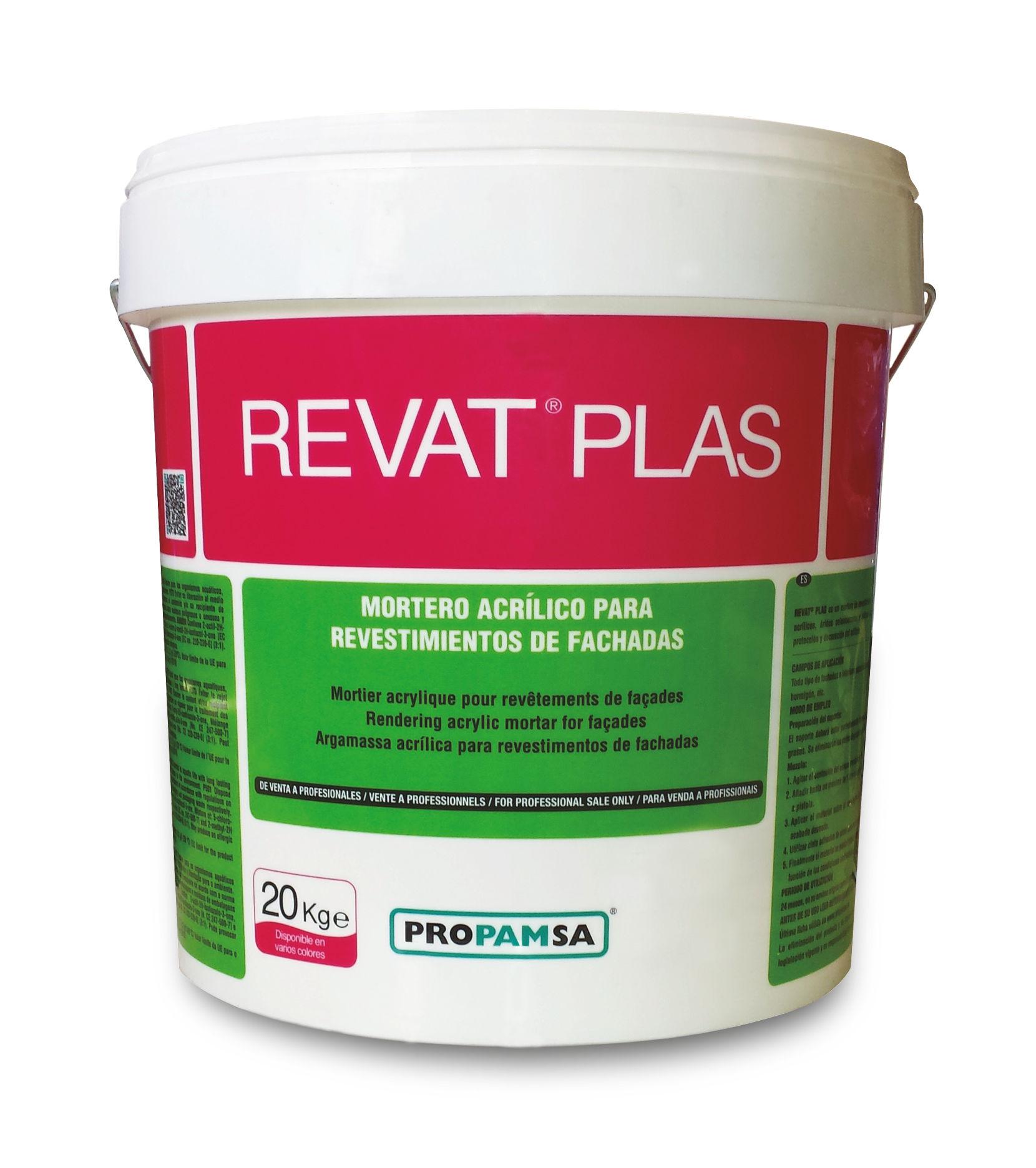 Mortero acrílico ultrafino (0.8 mm) para revestimientos de fachadas ...