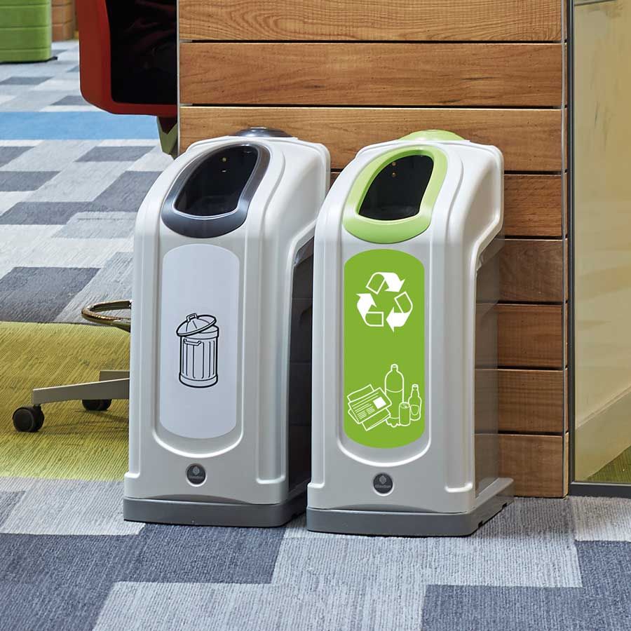 Contenedor de reciclaje modelo Nexus® 50 de Glasdon - GLASDON EUROPE SARL