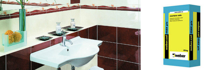WEBER.COL MAX - Gris - Mortero cola para interiores de altas ...