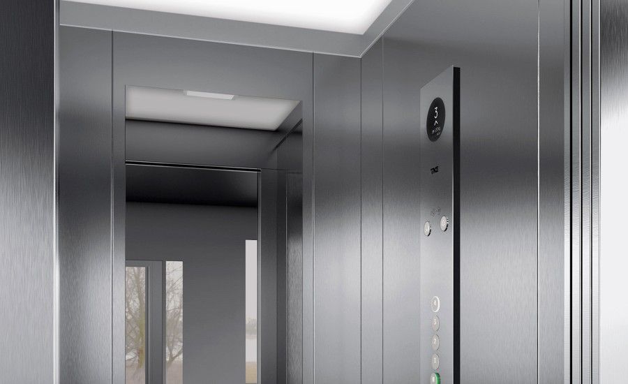 Ascensor para edificios residenciales, modelo SYNERGY 100 de TKE - TK ELEVATOR